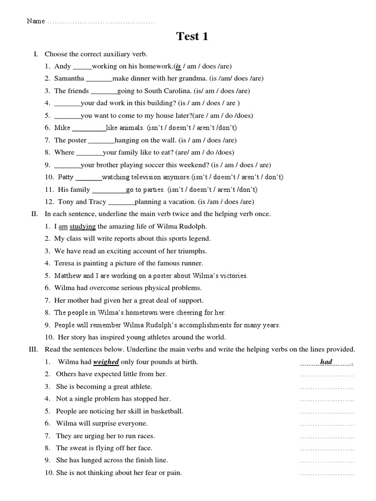 English Test | PDF