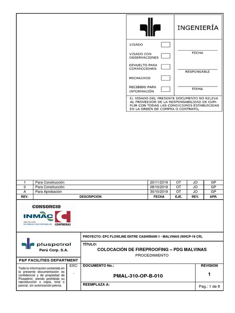 Pmal 310 Op B 010 1 | PDF | Hormigón | Materiales de construcción