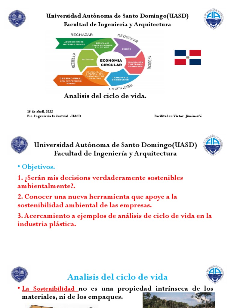 Analisis Del Ciclo De Vida Pdf Evaluación Del Ciclo De Vida