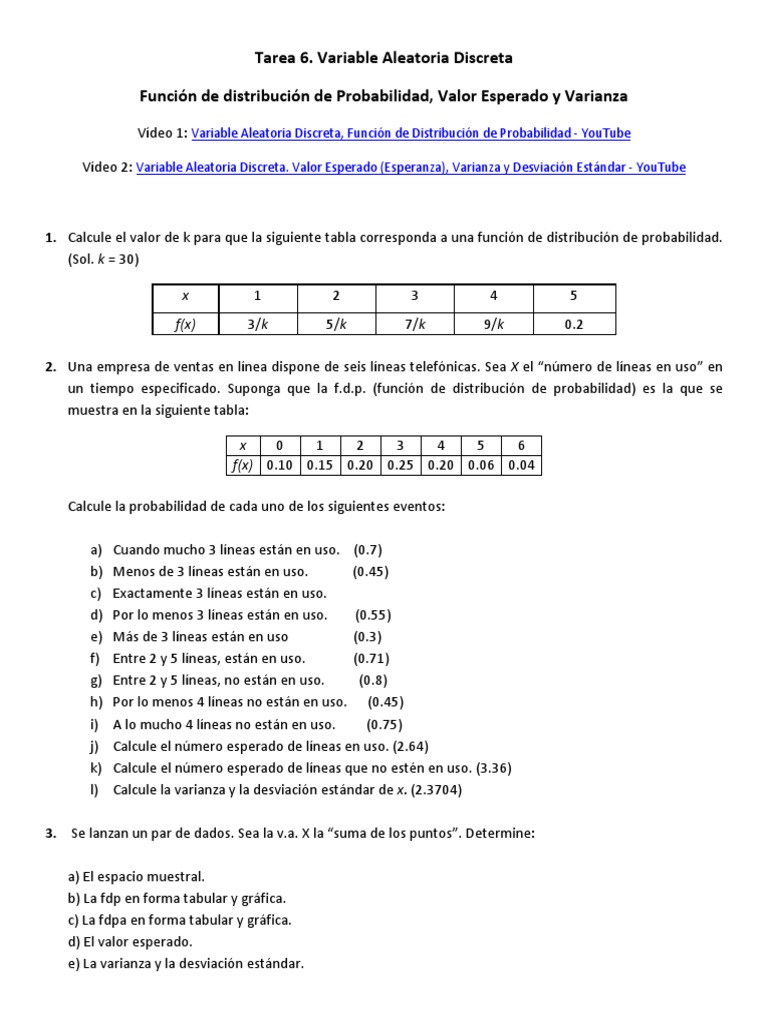 Tareas 6 A 10 2022 | PDF