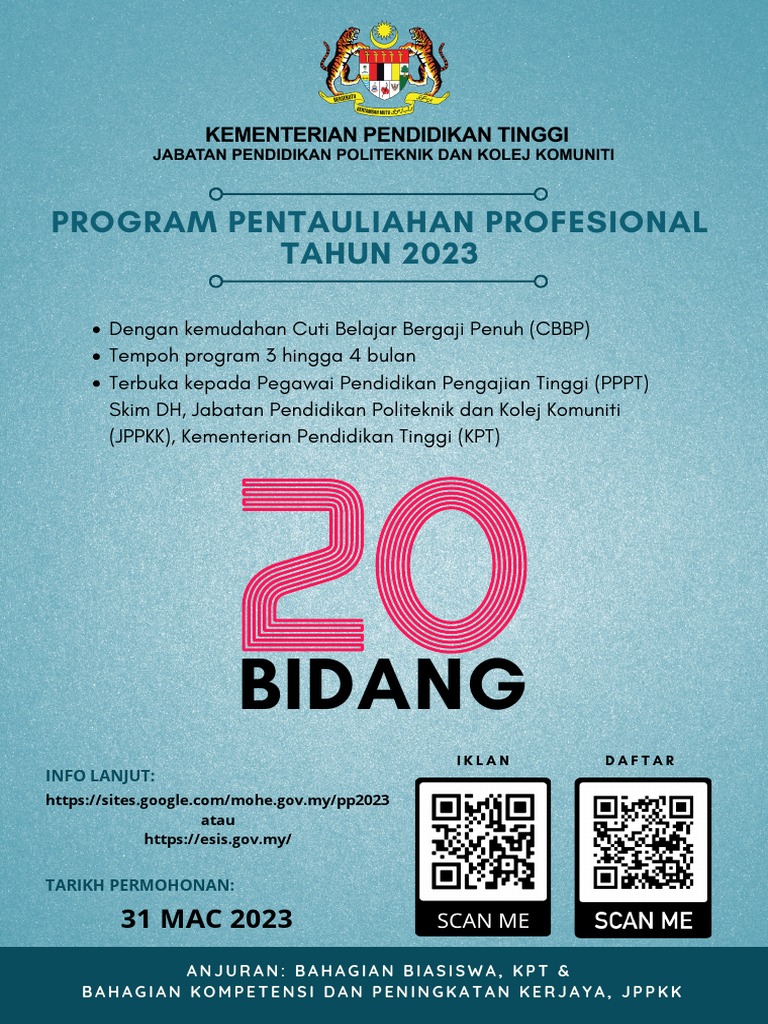 Program Pentauliahan Profesional 2023 PDF | PDF