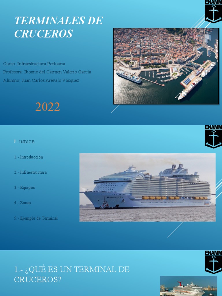 Terminales de Cruceros | PDF | Puerto | Crucero