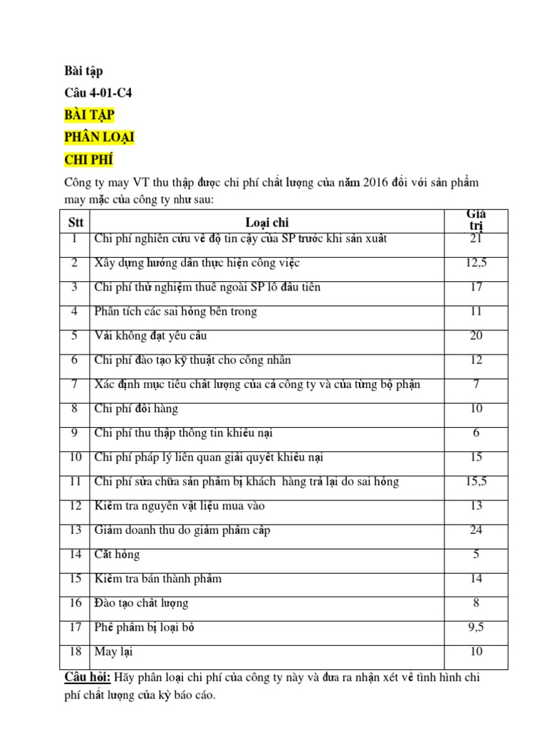 Giải BT QTCL | PDF