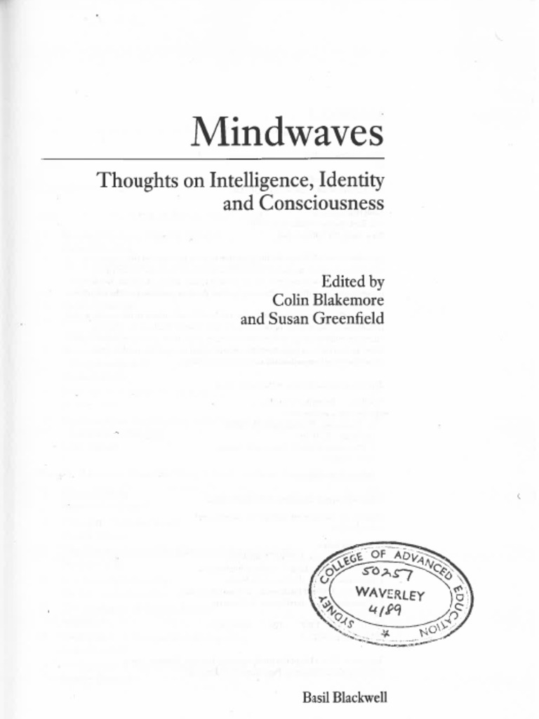 Divided Minds and The Nature of Persons | PDF