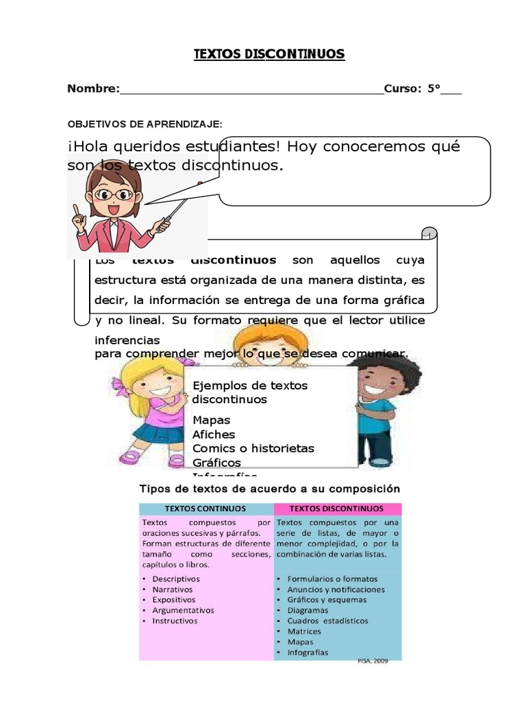 Texto Discontinuo | PDF