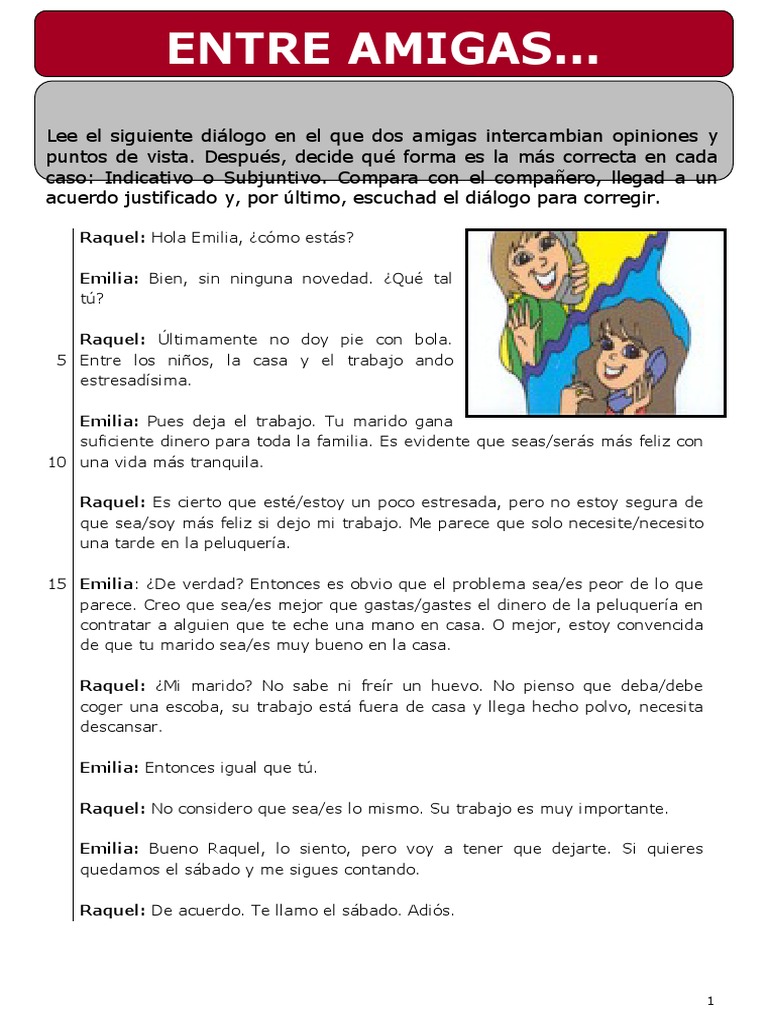 3. Diálogo para completar ele | PDF