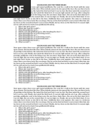 Goldilocks and The Three Bears | PDF | Goldilocks And The Three Bears ...