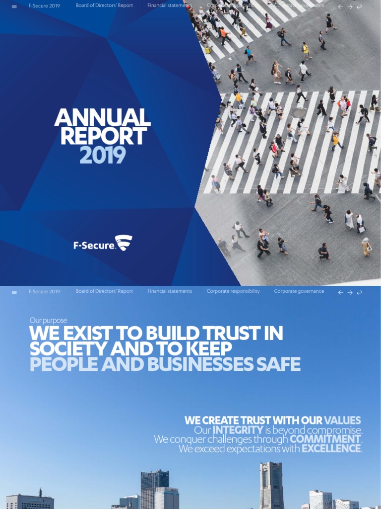 F-Secure 2019 Annual Overview | PDF | Computer Security | Security
