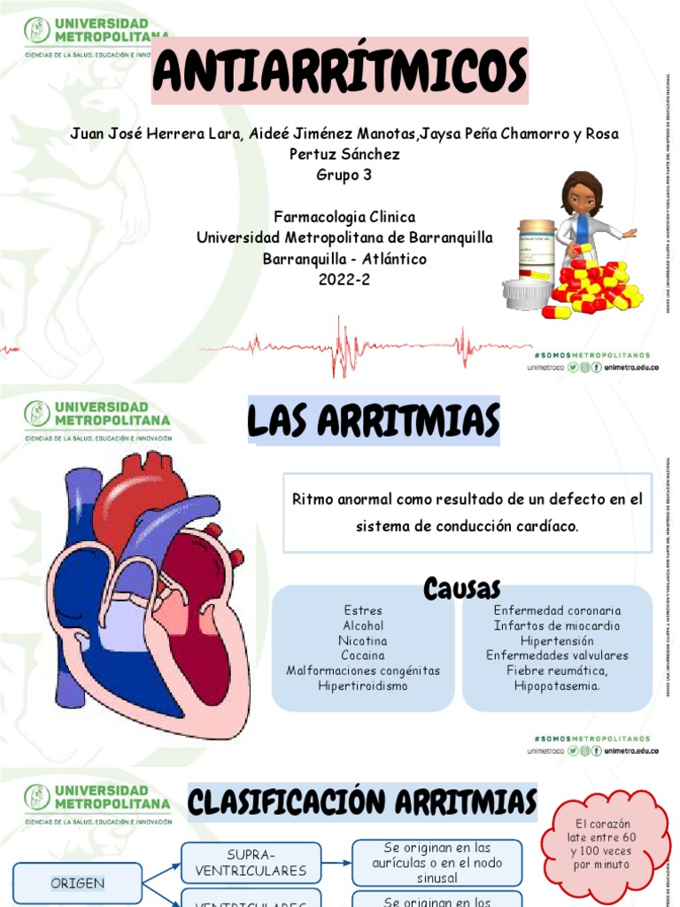 Antiarritmicos | PDF | Enfermedades y trastornos | Drogas