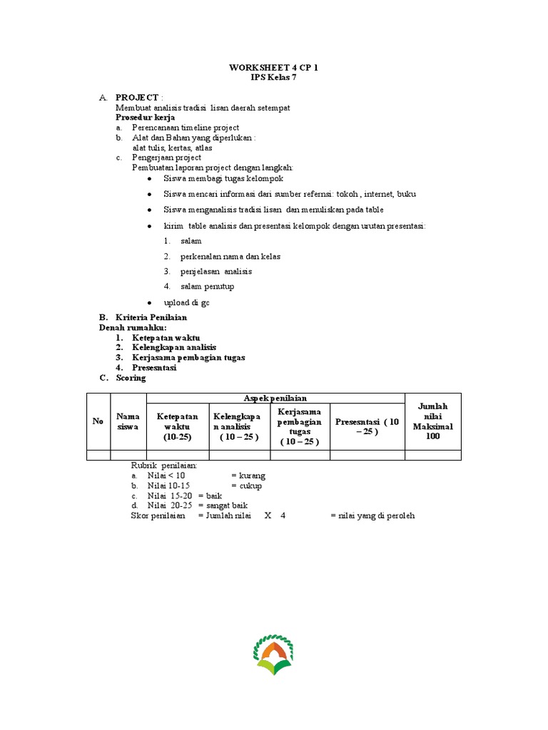 LK 4 Ips KLS7 CP 1 | PDF