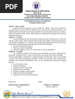 SELG - Narrative Report | PDF