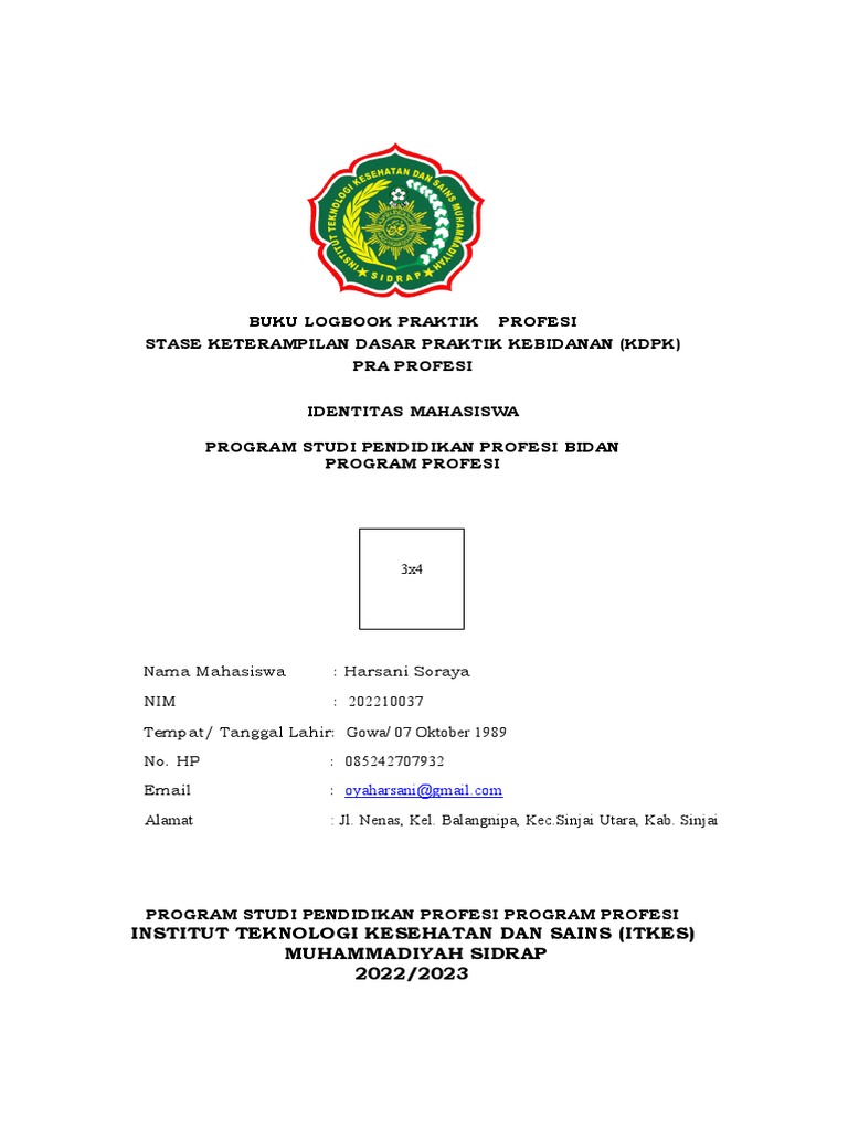 Buku Logbook KDPK | PDF