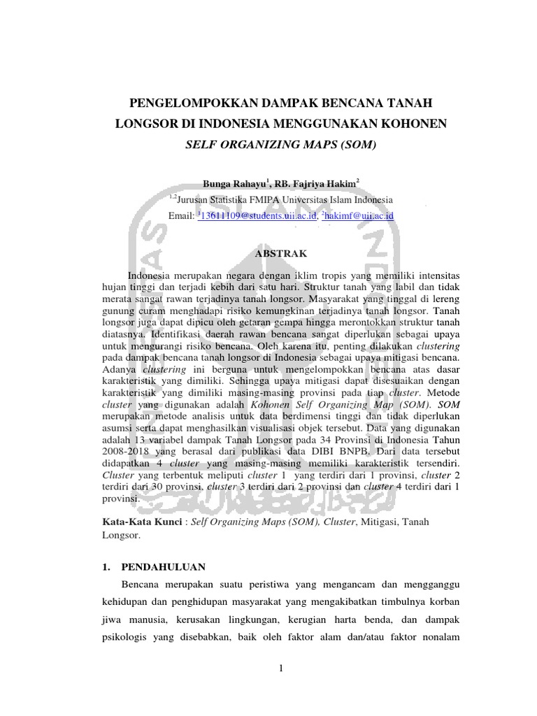 Jurnal Manajemen Bencana | PDF