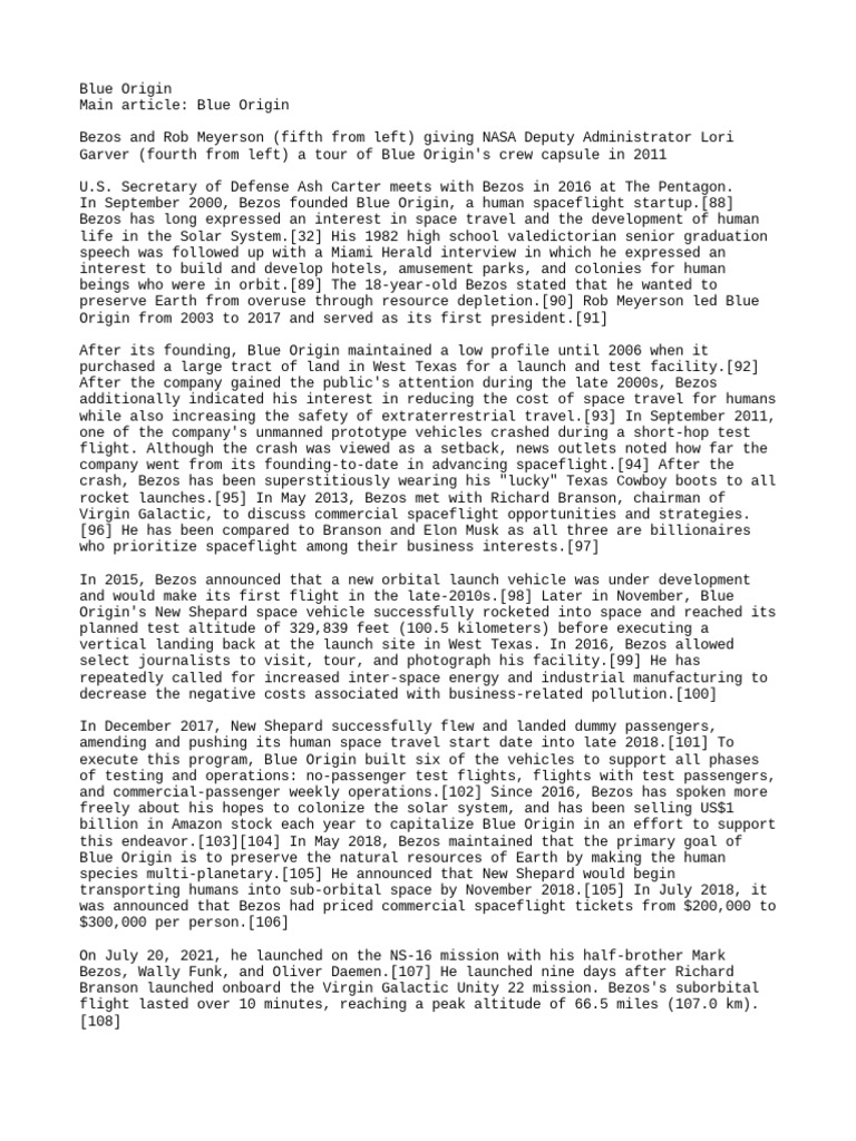 Op Notes | PDF | Private Spaceflight | Spaceflight