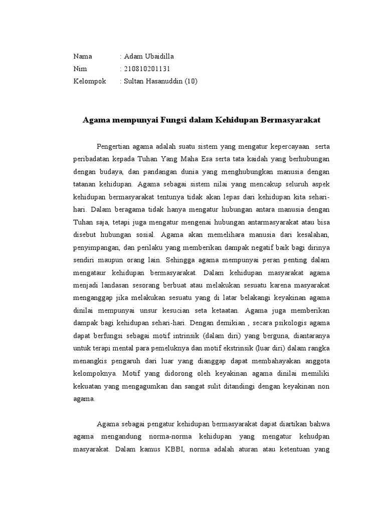 Esai Argumentatif | PDF