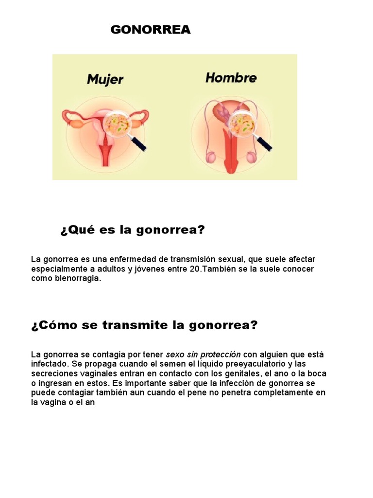 Gonorrea Pdf