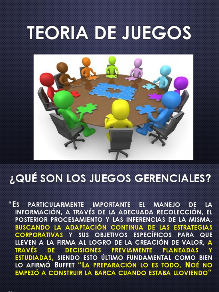 Teoria de Juegos | PDF | Teoría de juego | Science