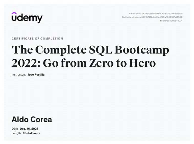 Sql Bootcamp Pdf