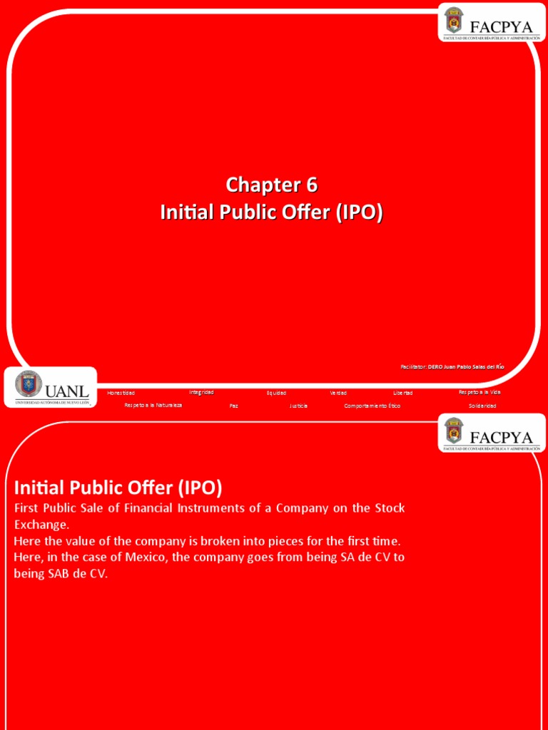 IPO Process and Share Types Explained | PDF | Stocks | Initial Public ...