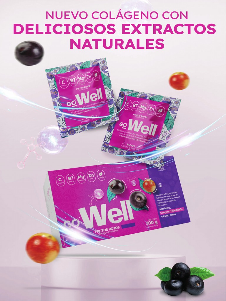 Go Well Presentacion | PDF | Sistema inmune | Nutrientes