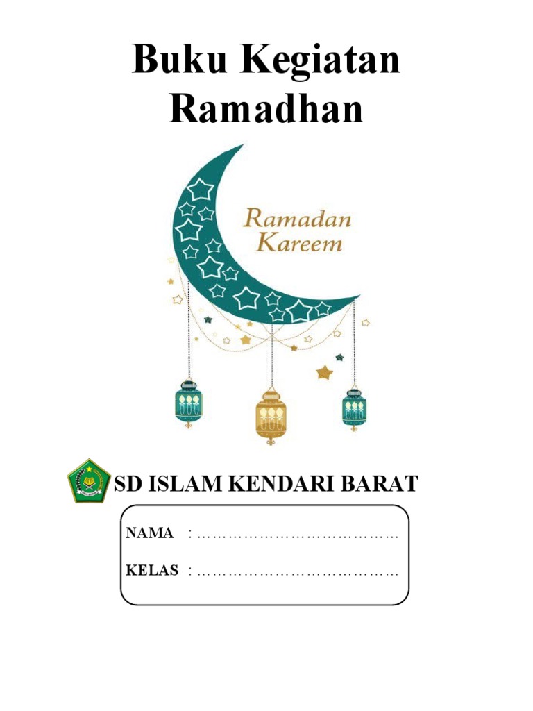 Cover Buku Kegiatan Ramadhan | PDF