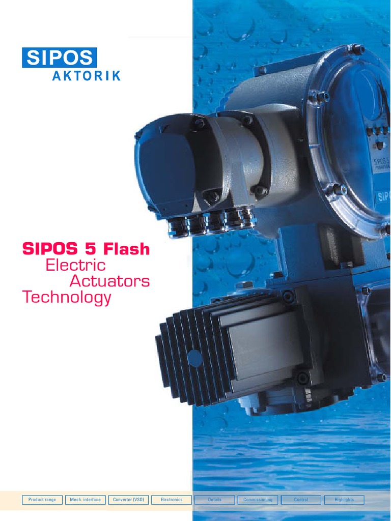 TECHNOLOGY SIPOS 5 Flash PDF | PDF | Rectifier | Actuator