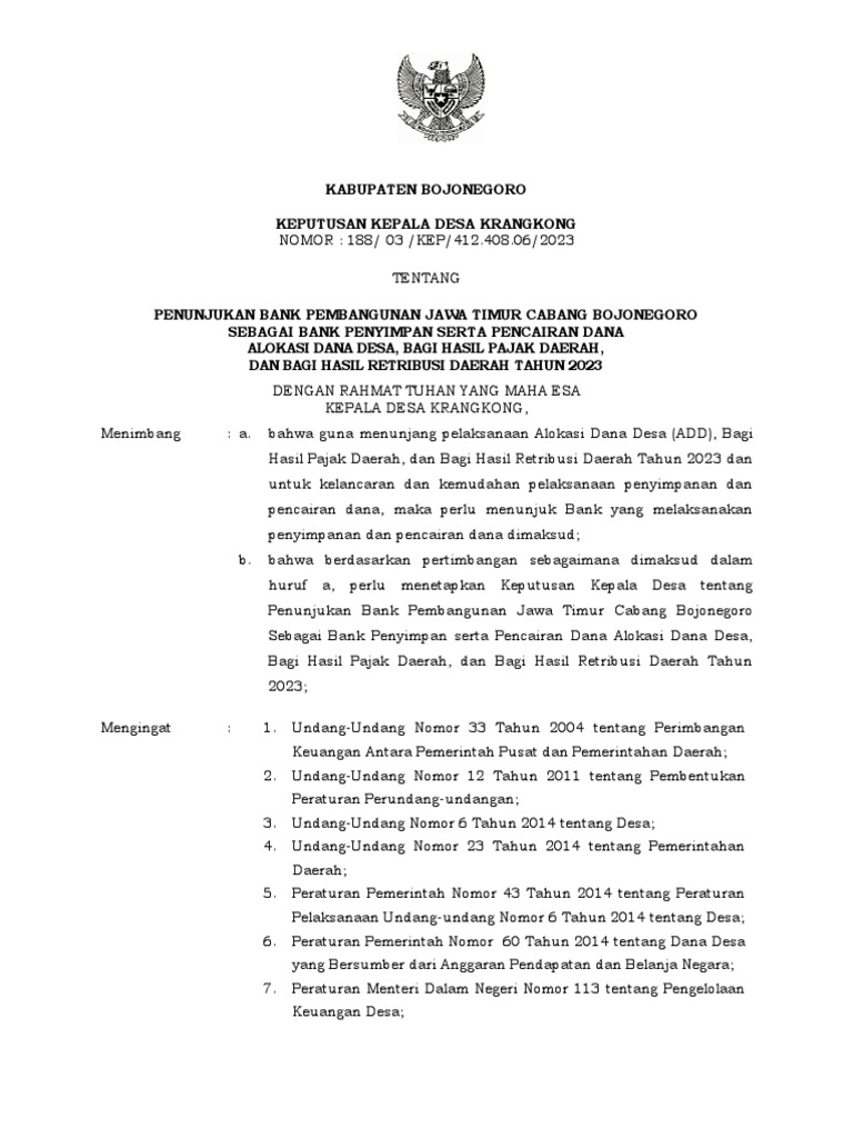 SK BANK JATIM ADD | PDF