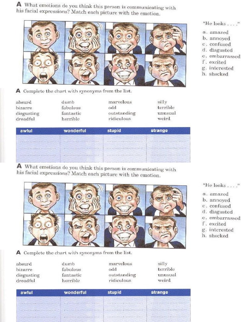 Feeling Exercise | PDF