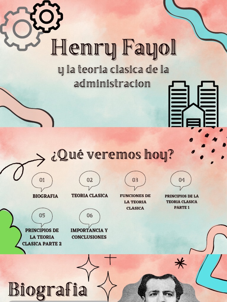 14 Principios de Henry Fayol | PDF