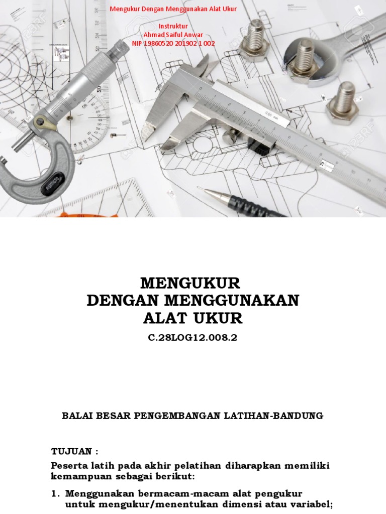 Cara Mengukur dengan Alat Ukur | PDF