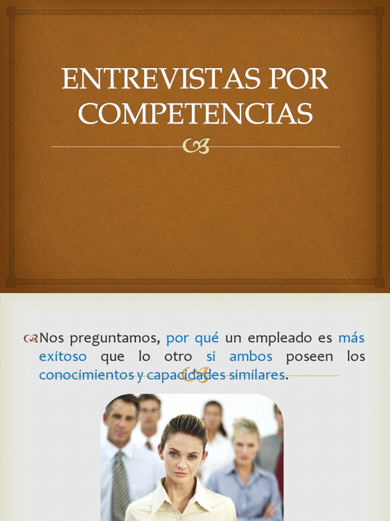 Entrevistas Por Competencias | PDF | Inteligencia | Comportamiento