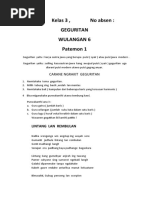 ULANGAN HARIAN 1 Bahasa Jawa Geguritan | PDF | Fiksi Umum