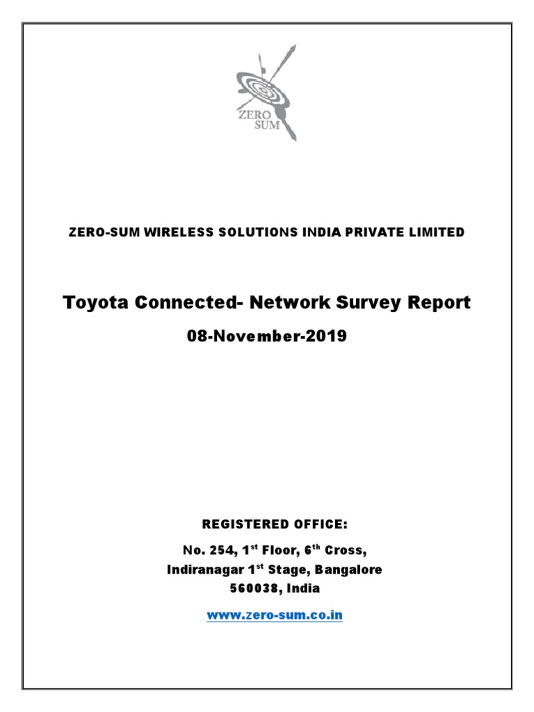 Airtel Network Survey Report 2019 | PDF | Telecommunications ...