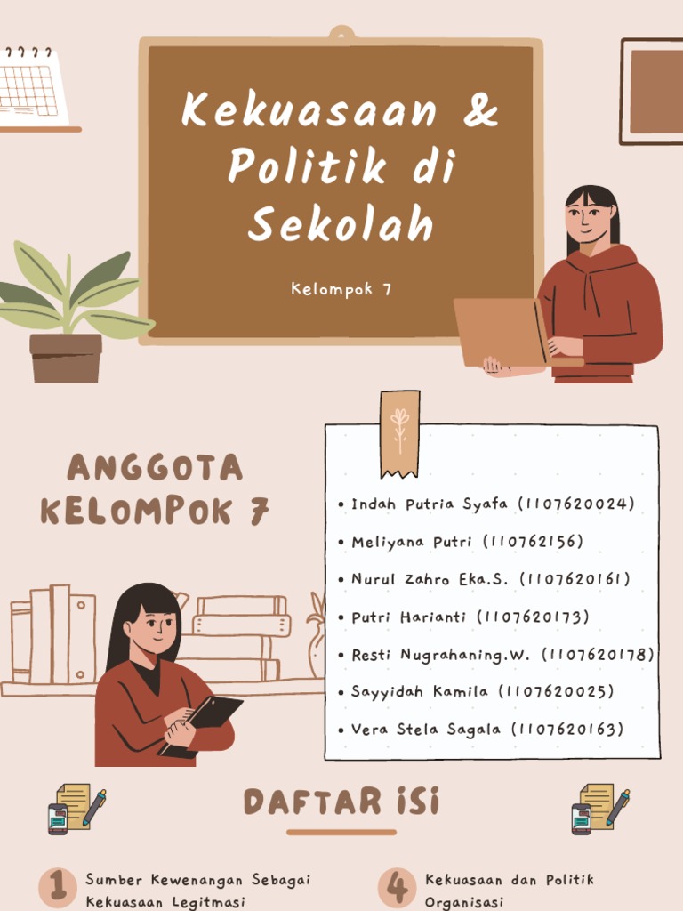 Kekuasaan & Politik Di Sekolah | PDF