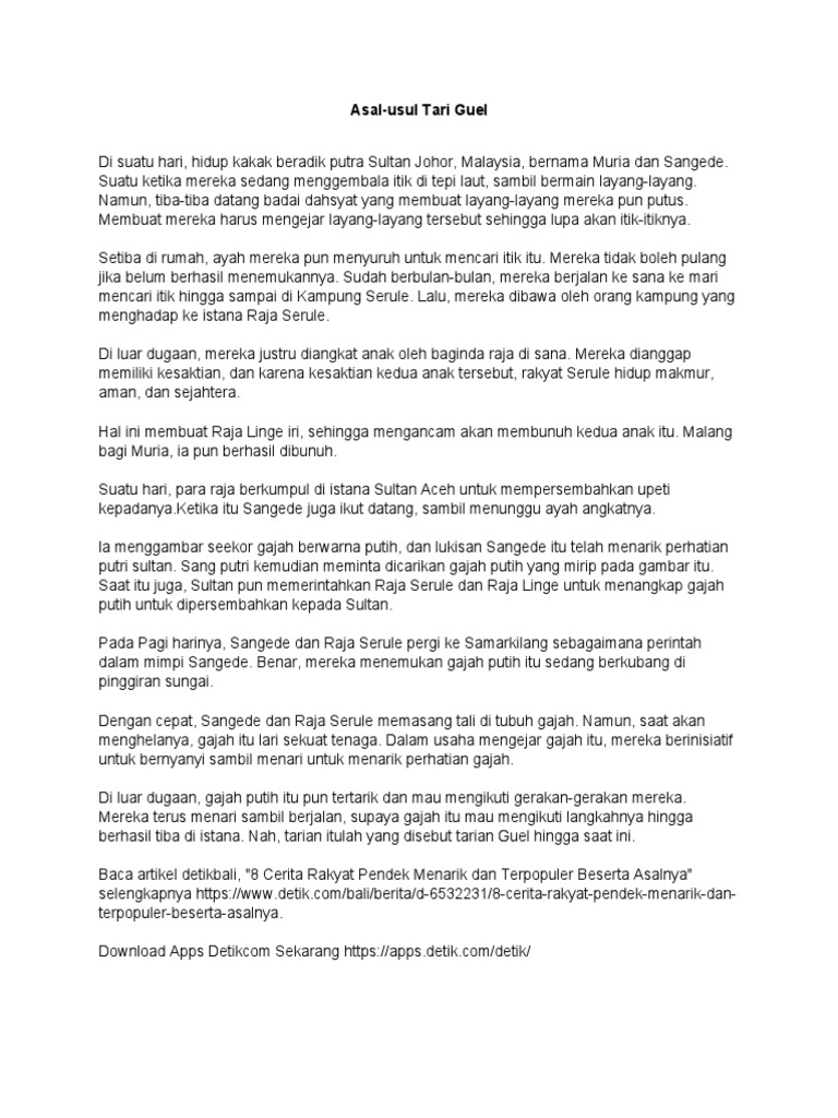 Tari Guel | PDF | Sejarah