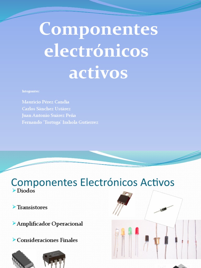 Componentes Electronicos Activos | PDF