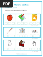 CCVC Word List Worksheet | PDF | Foreign Language Studies