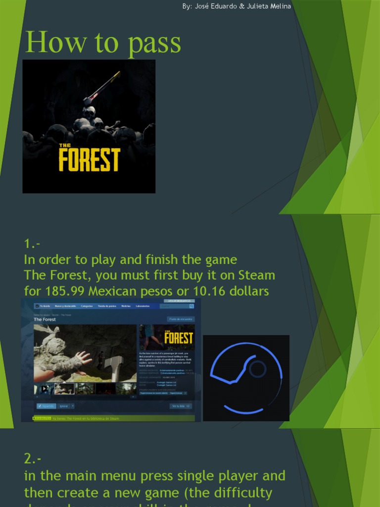 How to Pass The Forest Game | PDF