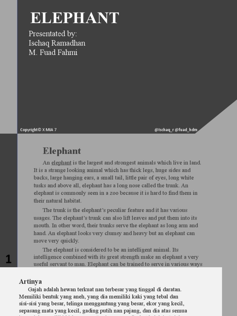 Gajah | PDF