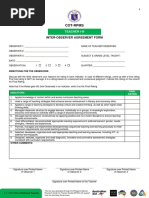 Inter-Observer Agreement Form 2023-2024 | PDF | Learning | Teachers