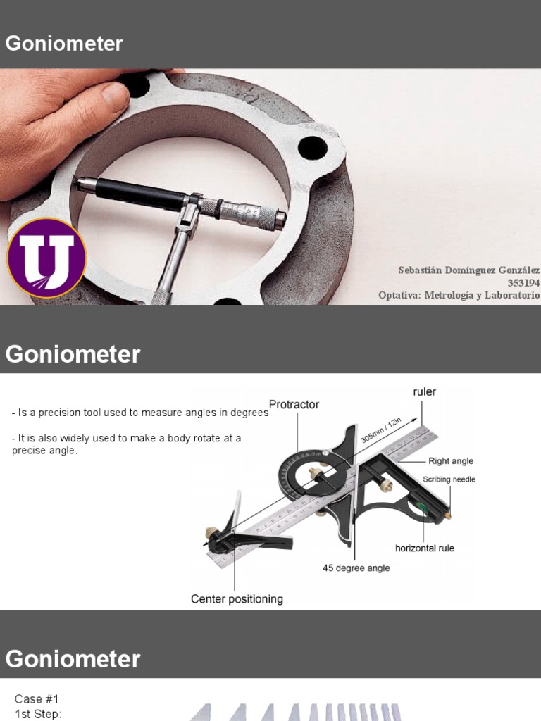 Goniometer | PDF