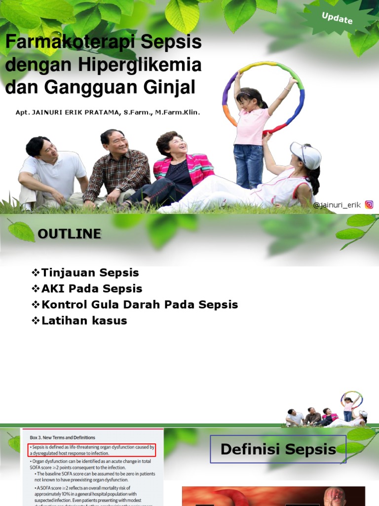 Farmakoterapi Sepsis: Hiperglikemia & AKI | PDF