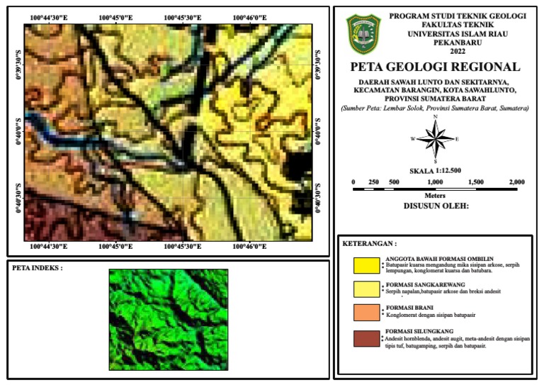 Peta Georeg Layout | PDF
