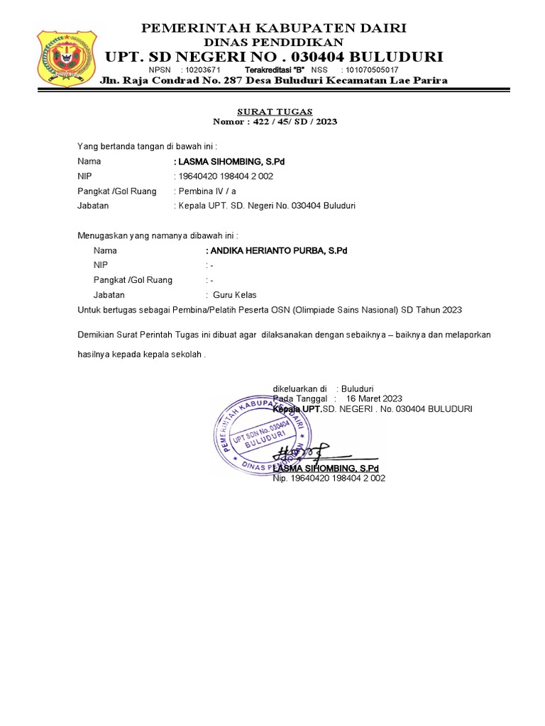 SPT Pembina KSN 2023 | PDF