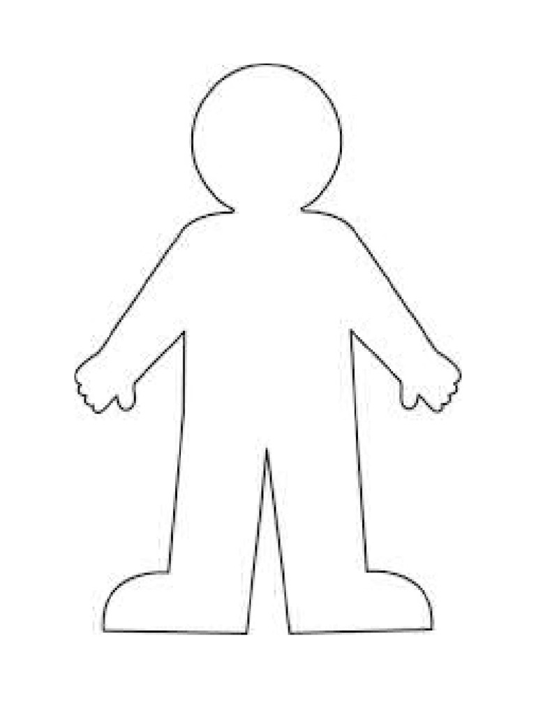 Silueta Cuerpo Humano | PDF