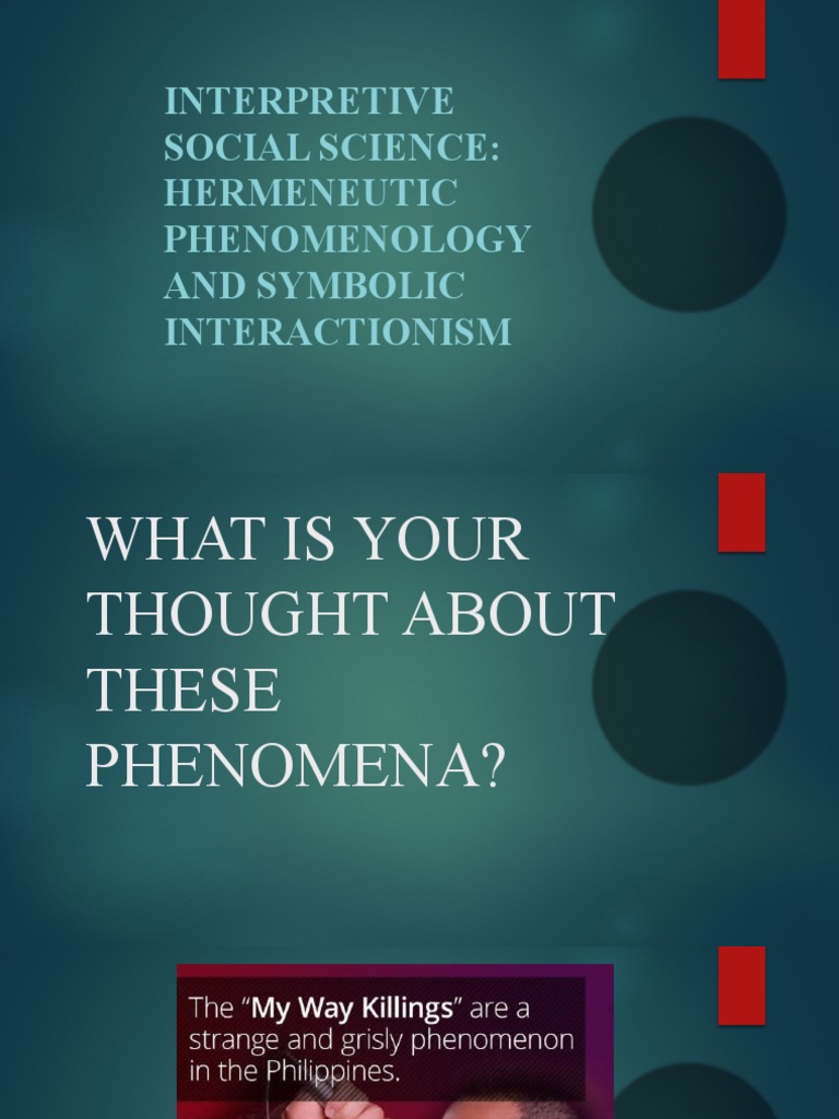 Lesson 3 - Interpretive Social Science | PDF | Hermeneutics | Ethnography