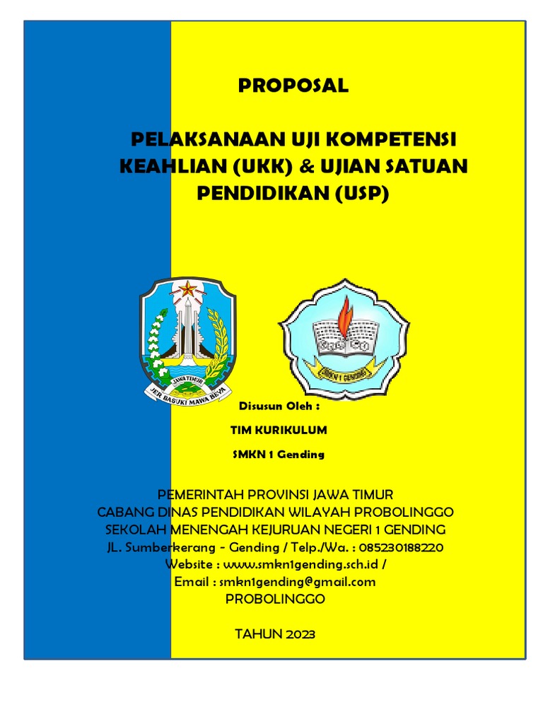 Proposal Ukk PDF | PDF