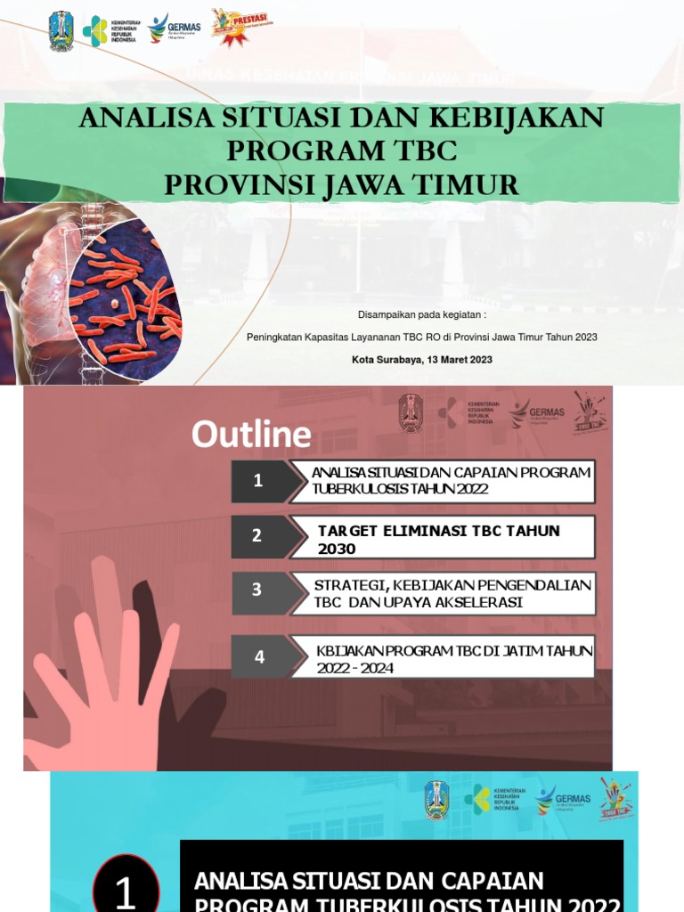 ANSIT KEBIJAKAN PROGRAM TBC TH 2022 (13 Maret 2023) | PDF