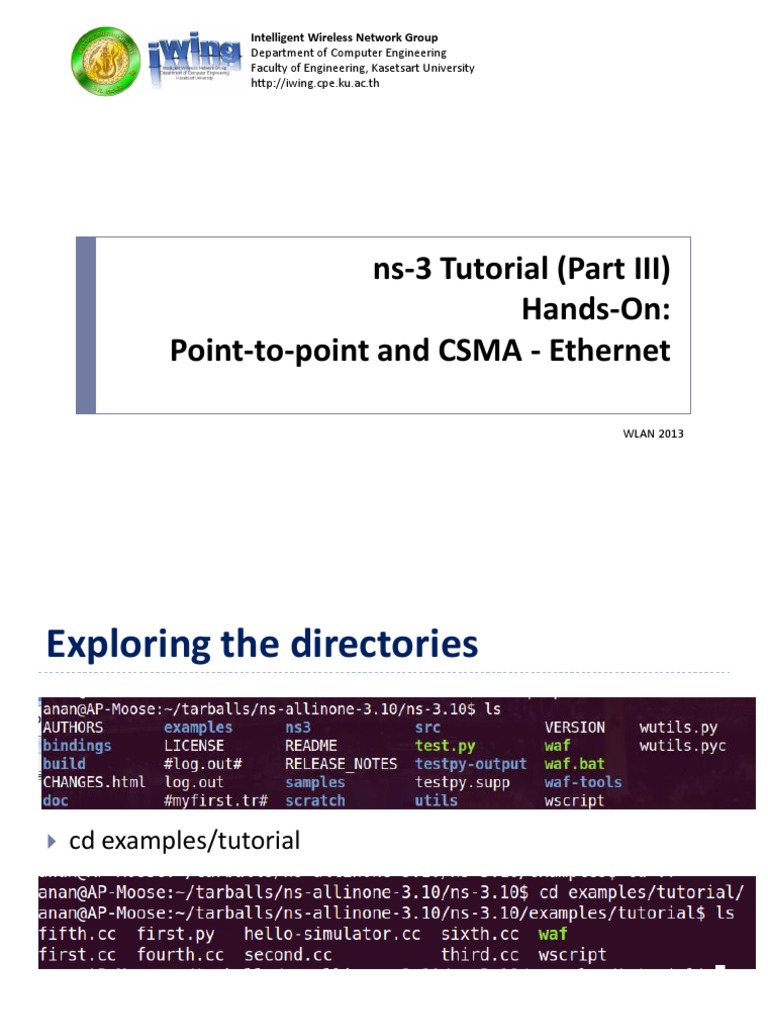 An Introduction to Building a Point-to-Point Network Simulation with ...