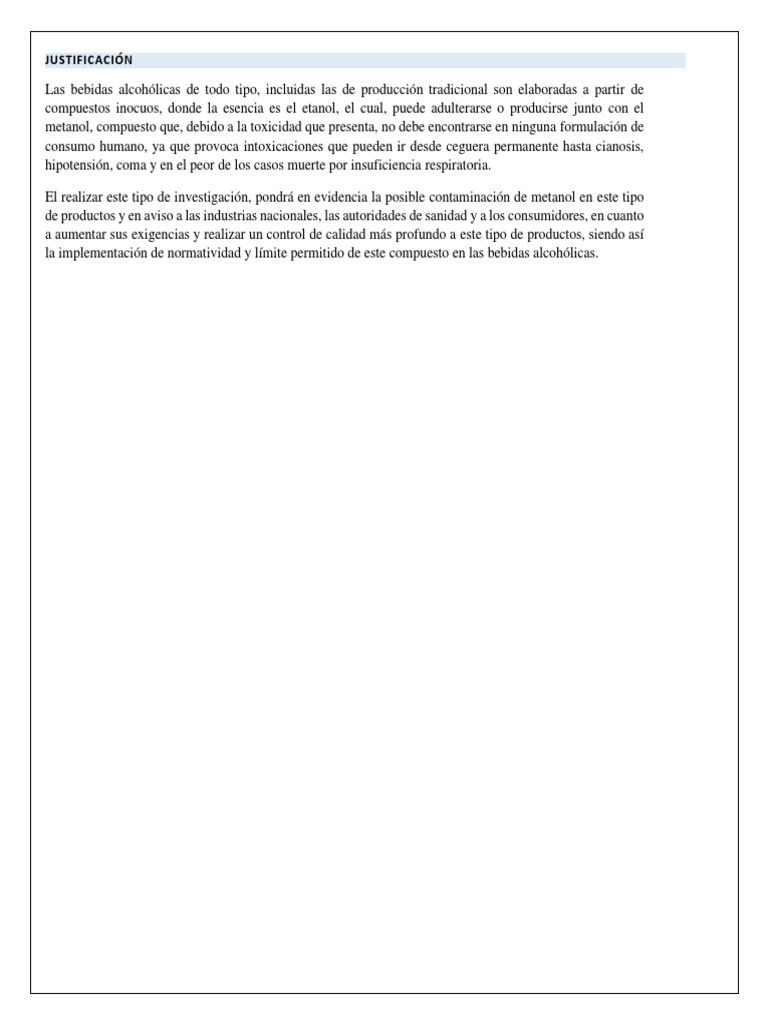 Justificacion PDF | PDF